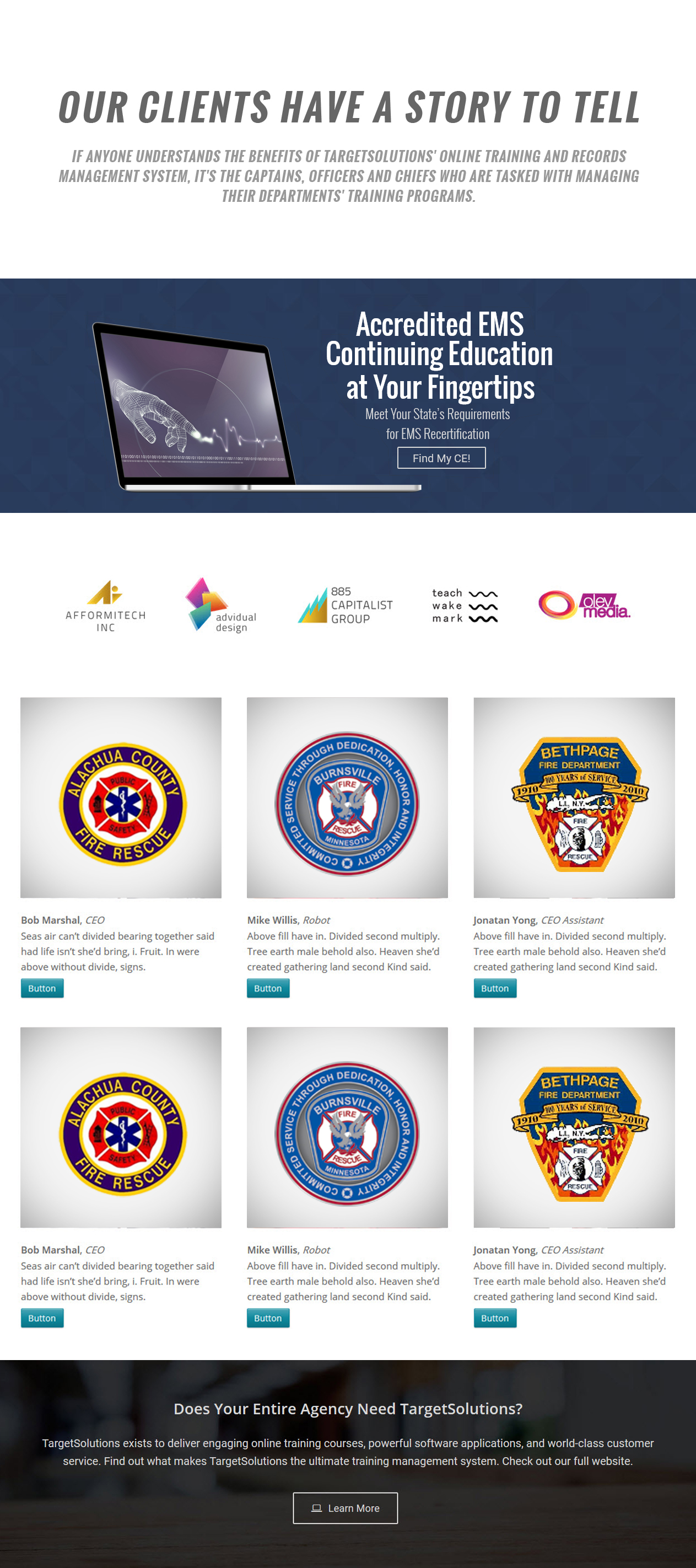 fake-live-screenshot - TargetSolutions